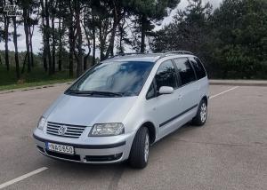Pelēks Volkswagen Sharan 2003 Kaišiadorys, ar dzinēja tilpumu 1.90 L un nobraukumu 341 tūkst. km par 1300 €, foto  vietnē AUTOMOTO.COM.LV