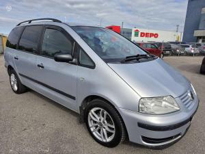 Grey Volkswagen Sharan 2003 in Kaunas, with an engine capacity of 1.90 L and mileage of 372 thousand km for 1250 €, photo  on AUTOMOTO.COM.LV