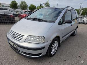Grey Volkswagen Sharan 2003 in Kaunas, with an engine capacity of 1.90 L and mileage of 372 thousand km for 1250 €, photo 4 on AUTOMOTO.COM.LV