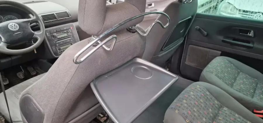 Grey Volkswagen Sharan 2003 in Valmiera, with an engine capacity of 1.90 L and mileage of 266 thousand km for 1400 €, photo 13 on AUTOMOTO.COM.LV