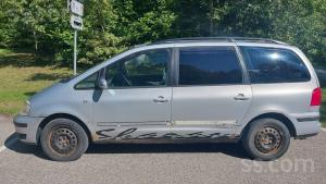 Pelēks Volkswagen Sharan 2003 Alūksne, ar dzinēja tilpumu 1.90 L un nobraukumu 0 tūkst. km par 850 €, foto 8 vietnē AUTOMOTO.COM.LV
