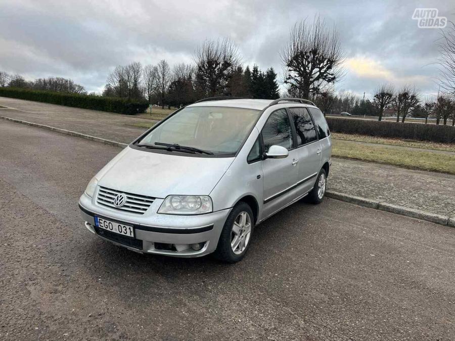Pelēks Volkswagen Sharan 2004 Biržai, ar dzinēja tilpumu 1.90 L un nobraukumu 334 tūkst. km par 1450 €, foto 5 vietnē AUTOMOTO.COM.LV