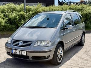 Grey Volkswagen Sharan 2004 in Riga, with an engine capacity of 1.90 L and mileage of 351 thousand km for 1890 €, photo  on AUTOMOTO.COM.LV