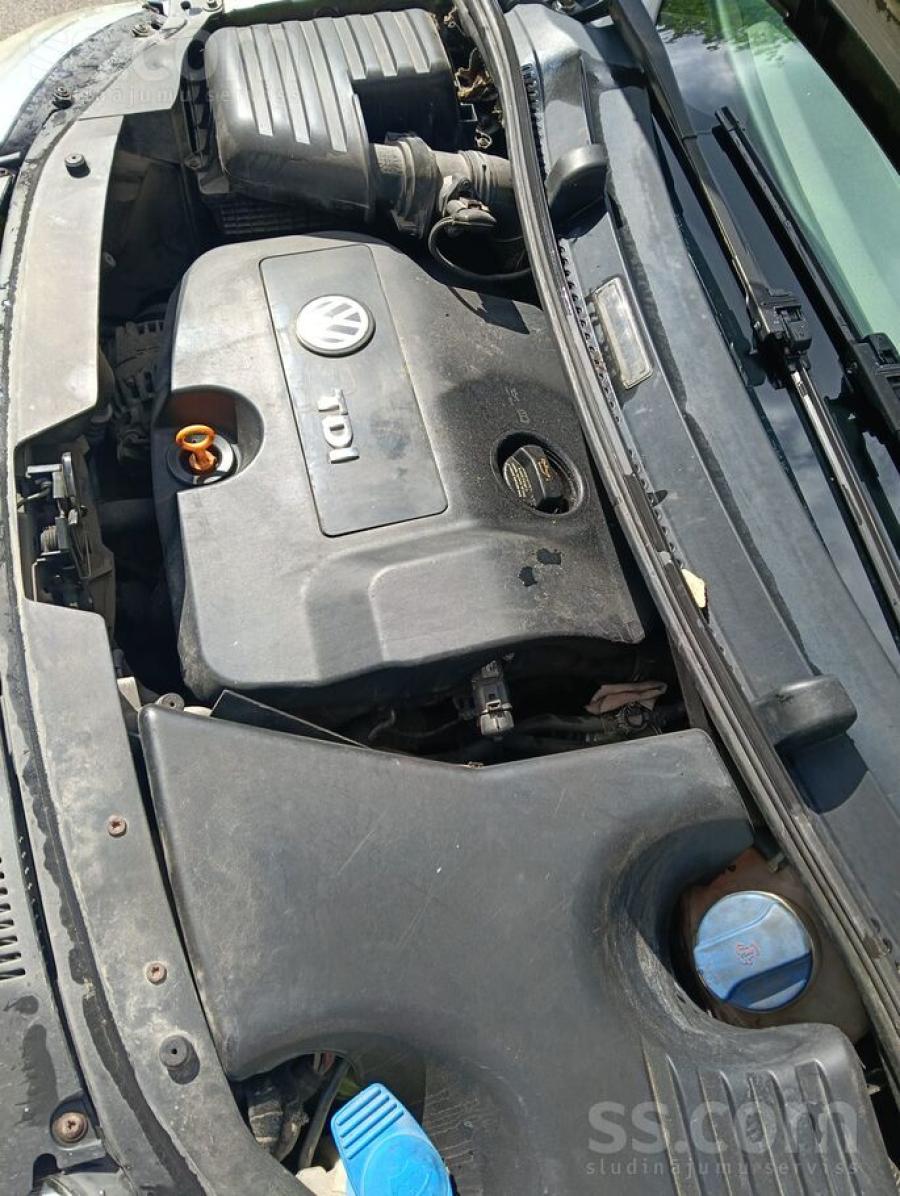 Grey Volkswagen Sharan 2004 in Riga, with an engine capacity of 1.90 L and mileage of 376 thousand km for 1620 €, photo 16 on AUTOMOTO.COM.LV