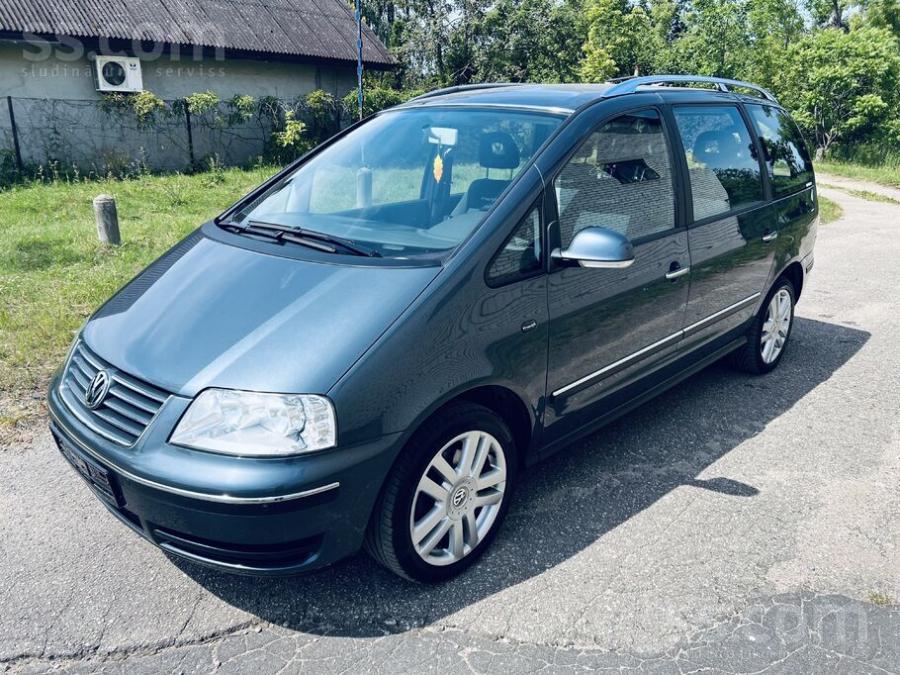 Pelēks Volkswagen Sharan 2006 Daugavpils, ar dzinēja tilpumu 1.90 L un nobraukumu 272 tūkst. km par 4199 €, foto 1 vietnē AUTOMOTO.COM.LV