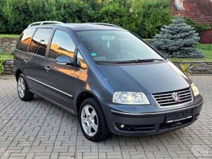 Grey Volkswagen Sharan 2006 in Vilnius, with an engine capacity of 2.00 L and mileage of 226 thousand km for 3350 €, photo  on AUTOMOTO.COM.LV