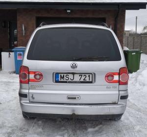 Pelēks Volkswagen Sharan 2006 Kauņa, ar dzinēja tilpumu 1.97 L un nobraukumu 330 tūkst. km par 2150 €, foto 6 vietnē AUTOMOTO.COM.LV