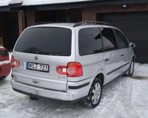 Pelēks Volkswagen Sharan 2006 Kauņa, ar dzinēja tilpumu 1.97 L un nobraukumu 330 tūkst. km par 2150 €, foto 7 vietnē AUTOMOTO.COM.LV