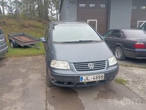 Pelēks Volkswagen Sharan 2006 Rīga, ar dzinēja tilpumu 1.90 L un nobraukumu 378 tūkst. km par 1810 €, foto  vietnē AUTOMOTO.COM.LV