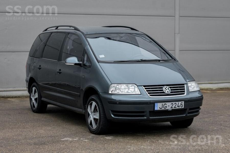 Pelēks Volkswagen Sharan 2007 Rīga, ar dzinēja tilpumu 1.90 L un nobraukumu 0 tūkst. km par 3350 €, foto 3 vietnē AUTOMOTO.COM.LV