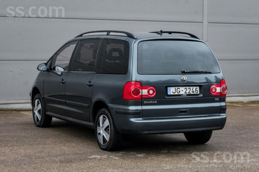 Pelēks Volkswagen Sharan 2007 Rīga, ar dzinēja tilpumu 1.90 L un nobraukumu 0 tūkst. km par 3350 €, foto 6 vietnē AUTOMOTO.COM.LV