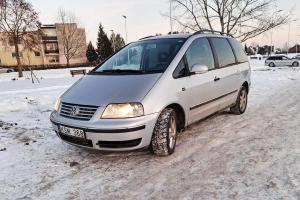 Grey Volkswagen Sharan 2007 in Kaunas, with an engine capacity of 1.90 L and mileage of 362 thousand km for 2000 €, photo  on AUTOMOTO.COM.LV