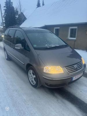 Grey Volkswagen Sharan 2007 in Marijampole, with an engine capacity of 2.00 L and mileage of 232 thousand km for 4200 €, photo  on AUTOMOTO.COM.LV