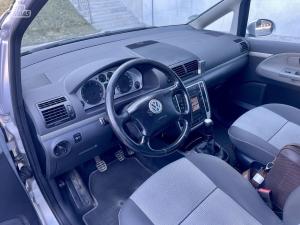 Grey Volkswagen Sharan 2007 in Vilnius, with an engine capacity of 2.00 L and mileage of 403 thousand km for 2500 €, photo 13 on AUTOMOTO.COM.LV