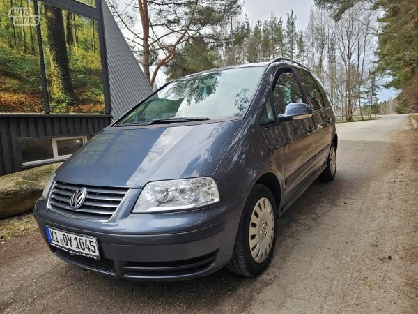 Pelēks Volkswagen Sharan 2007 Kluonaliai, ar dzinēja tilpumu 2.00 L un nobraukumu 289 tūkst. km par 3399 €, foto 1 vietnē AUTOMOTO.COM.LV
