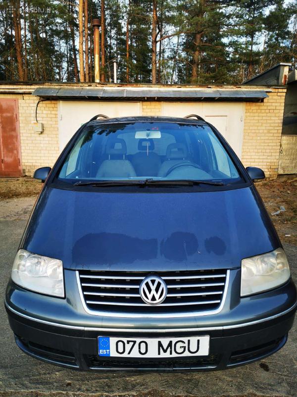 Pelēks Volkswagen Sharan 2007 Visaginas, ar dzinēja tilpumu 1.90 L un nobraukumu 350 tūkst. km par 650 €, foto 5 vietnē AUTOMOTO.COM.LV