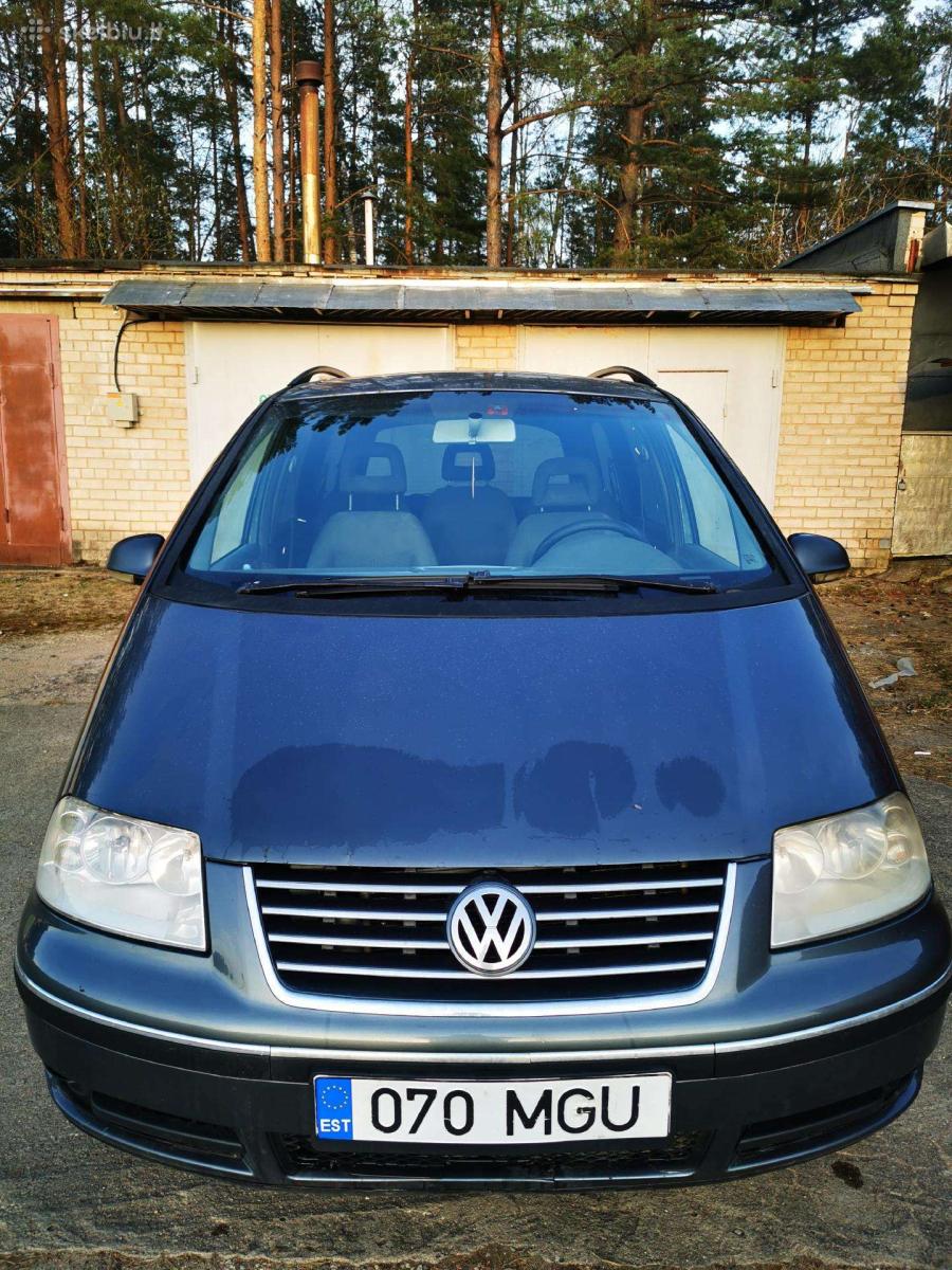 Pelēks Volkswagen Sharan 2007 Visaginas, ar dzinēja tilpumu 1.90 L un nobraukumu 350 tūkst. km par 650 €, foto 6 vietnē AUTOMOTO.COM.LV