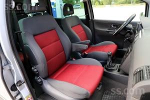 Grey Volkswagen Sharan 2007 in Tukums, with an engine capacity of 2.00 L and mileage of 375 thousand km for 2850 €, photo 7 on AUTOMOTO.COM.LV