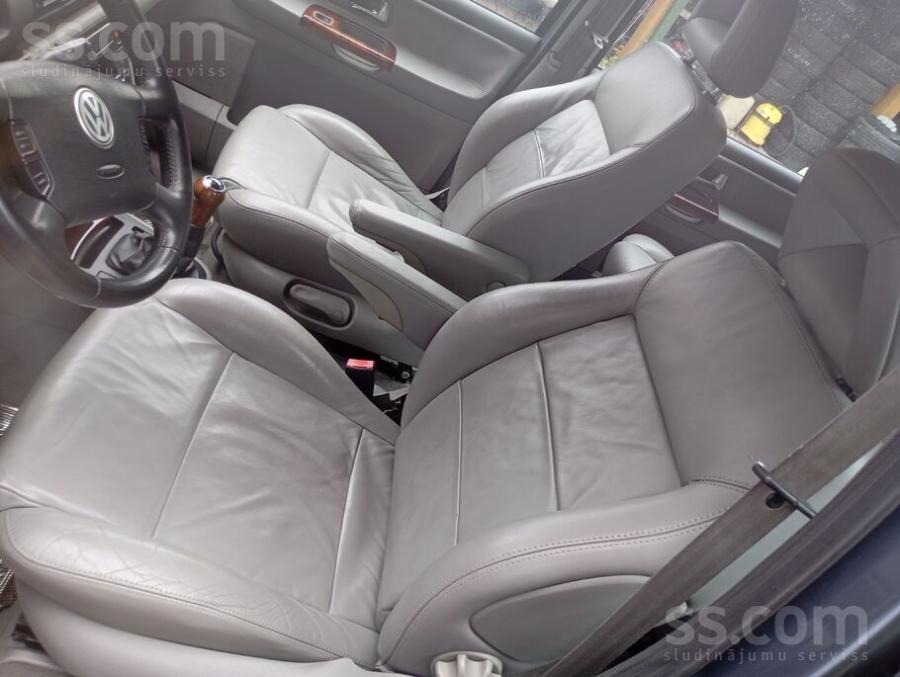 Pelēks Volkswagen Sharan 2007 Daugavpils, ar dzinēja tilpumu 2.00 L un nobraukumu 284 tūkst. km par 3290 €, foto 10 vietnē AUTOMOTO.COM.LV