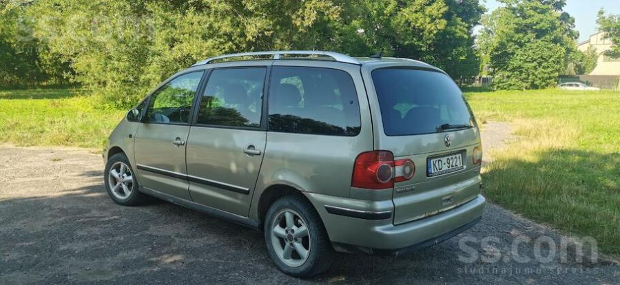 Pelēks Volkswagen Sharan 2007 Liepāja, ar dzinēja tilpumu 1.90 L un nobraukumu 417 tūkst. km par 1700 €, foto 9 vietnē AUTOMOTO.COM.LV