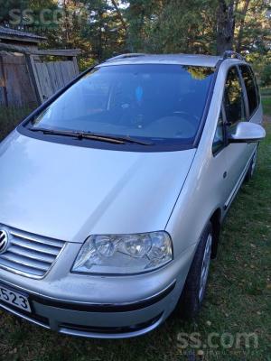 Pelēks Volkswagen Sharan 2007 Talsi, ar dzinēja tilpumu 2.00 L un nobraukumu 284 tūkst. km par 3000 €, foto 3 vietnē AUTOMOTO.COM.LV