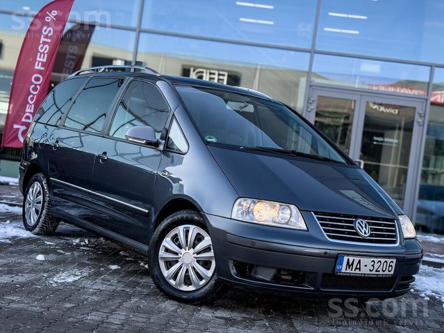 Pelēks Volkswagen Sharan 2008 Rīga, ar dzinēja tilpumu 2.00 L un nobraukumu 395 tūkst. km par 3950 €, foto 8 vietnē AUTOMOTO.COM.LV