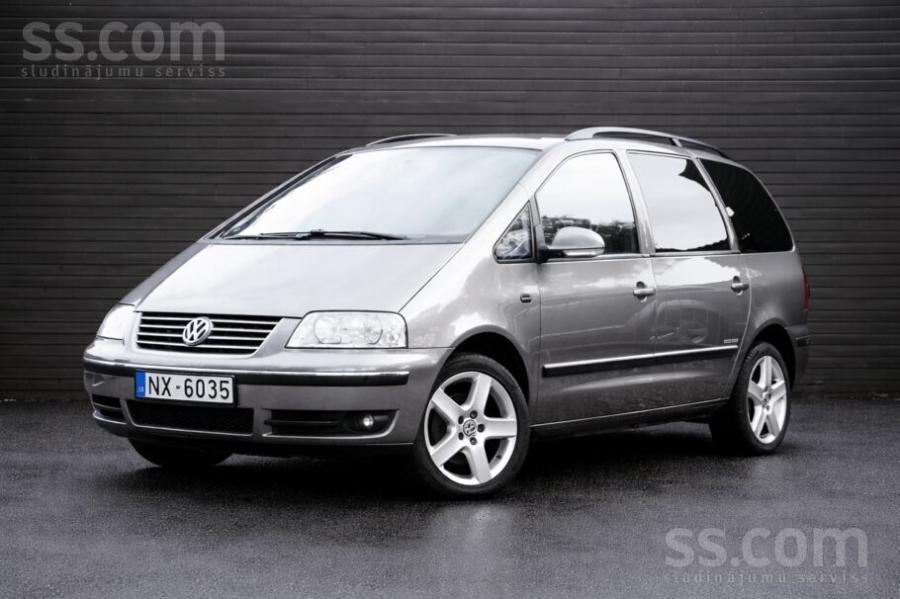 Pelēks Volkswagen Sharan 2008 Rīga, ar dzinēja tilpumu 2.00 L un nobraukumu 250 tūkst. km par 5690 €, foto 1 vietnē AUTOMOTO.COM.LV