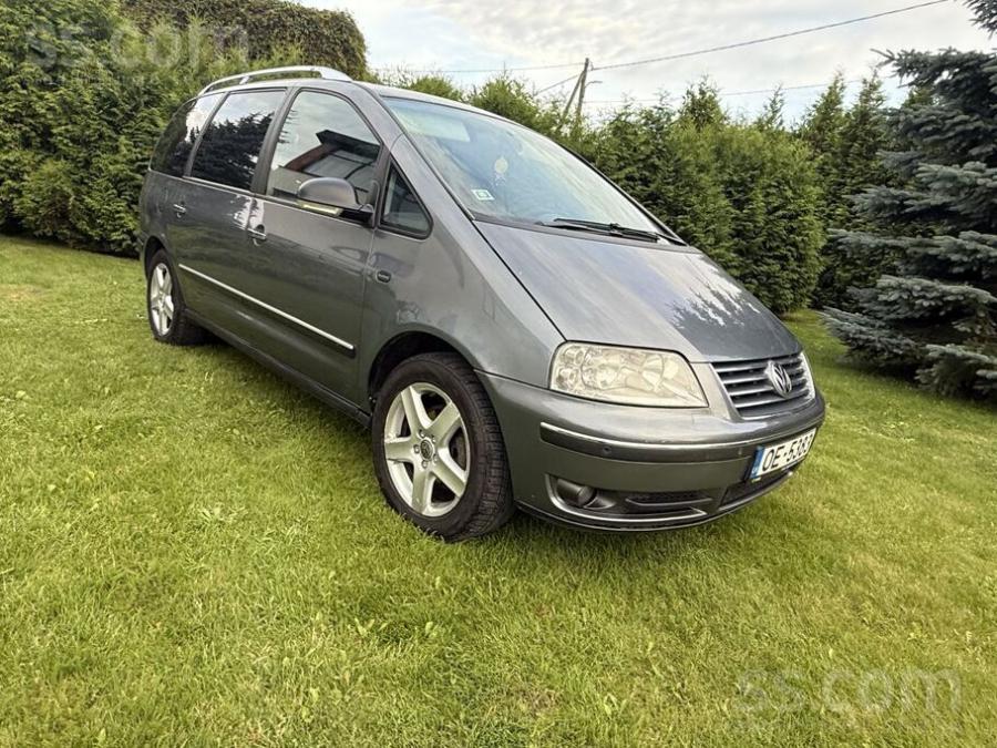 Pelēks Volkswagen Sharan 2009 Rīga, ar dzinēja tilpumu 2.00 L un nobraukumu 0 tūkst. km par 2700 €, foto 1 vietnē AUTOMOTO.COM.LV