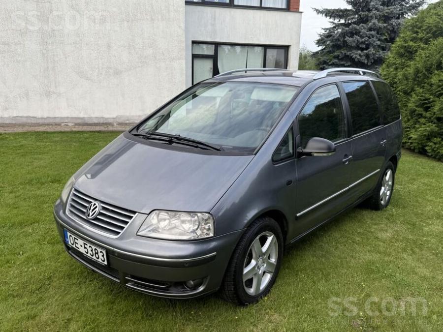 Pelēks Volkswagen Sharan 2009 Rīga, ar dzinēja tilpumu 2.00 L un nobraukumu 0 tūkst. km par 2700 €, foto 3 vietnē AUTOMOTO.COM.LV