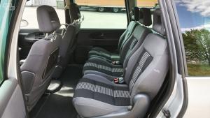 Grey Volkswagen Sharan 2009 in Marijampole, with an engine capacity of 2.00 L and mileage of 262 thousand km for 4450 €, photo 9 on AUTOMOTO.COM.LV
