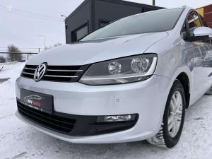 Grey Volkswagen Sharan 2010 in Kedainiai, with an engine capacity of 1.39 L and mileage of 207 thousand km for 6700 €, photo 11 on AUTOMOTO.COM.LV
