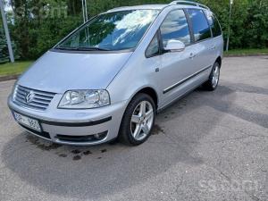 Grey Volkswagen Sharan 2010 in Riga, with an engine capacity of 2.00 L and mileage of 0 thousand km for 3850 €, photo  on AUTOMOTO.COM.LV