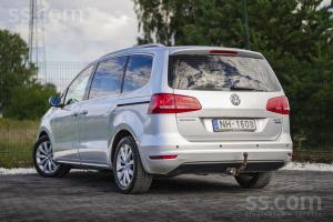 Grey Volkswagen Sharan 2010 in Riga, with an engine capacity of 2.00 L and mileage of 343 thousand km for 5890 €, photo 5 on AUTOMOTO.COM.LV