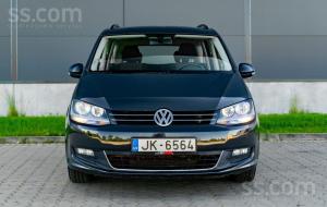 Grey Volkswagen Sharan 2011 in Riga, with an engine capacity of 2.00 L and mileage of 317 thousand km for 7490 €, photo 2 on AUTOMOTO.COM.LV