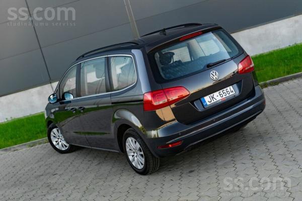 Grey Volkswagen Sharan 2011 in Riga, with an engine capacity of 2.00 L and mileage of 317 thousand km for 7490 €, photo 5 on AUTOMOTO.COM.LV