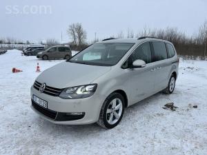 Grey Volkswagen Sharan 2011 in Daugavpils, with an engine capacity of 1.40 L and mileage of 252 thousand km for 7500 €, photo 4 on AUTOMOTO.COM.LV