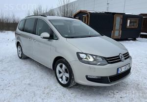 Grey Volkswagen Sharan 2011 in Daugavpils, with an engine capacity of 1.40 L and mileage of 252 thousand km for 7500 €, photo 13 on AUTOMOTO.COM.LV