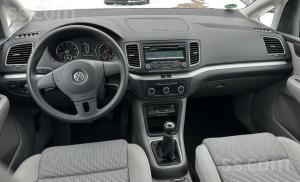 Grey Volkswagen Sharan 2011 in Daugavpils, with an engine capacity of 1.40 L and mileage of 252 thousand km for 7500 €, photo 22 on AUTOMOTO.COM.LV