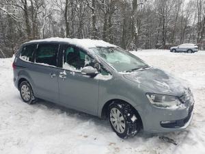 Grey Volkswagen Sharan 2011 in Vilnius, with an engine capacity of 2.00 L and mileage of 278 thousand km for 5700 €, photo 2 on AUTOMOTO.COM.LV