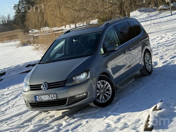 Grey Volkswagen Sharan 2011 in Jurmala, with an engine capacity of 1.40 L and mileage of 0 thousand km for 7500 €, photo 1 on AUTOMOTO.COM.LV