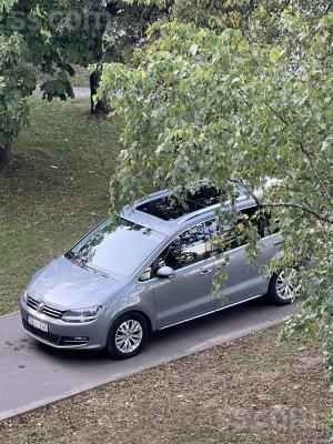 Grey Volkswagen Sharan 2011 in Riga, with an engine capacity of 1.40 L and mileage of 213 thousand km for 7000 €, photo  on AUTOMOTO.COM.LV