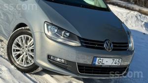 Grey Volkswagen Sharan 2011 in Riga, with an engine capacity of 1.40 L and mileage of 213 thousand km for 7000 €, photo 4 on AUTOMOTO.COM.LV