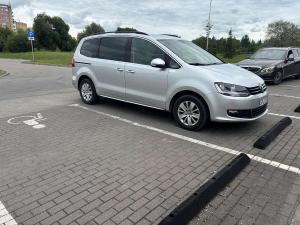 Grey Volkswagen Sharan 2011 in Panevezys, with an engine capacity of 1.97 L and mileage of 273 thousand km for 6500 €, photo  on AUTOMOTO.COM.LV