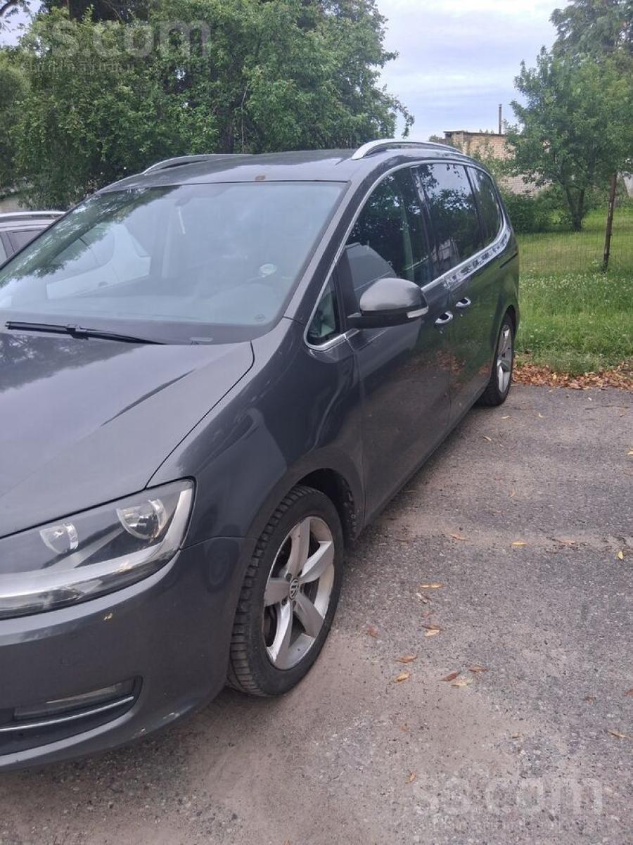 Pelēks Volkswagen Sharan 2011 Valmiera, ar dzinēja tilpumu 2.00 L un nobraukumu 515 tūkst. km par 2500 €, foto 6 vietnē AUTOMOTO.COM.LV