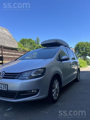 Pelēks Volkswagen Sharan 2011 Tukums, ar dzinēja tilpumu 2.00 L un nobraukumu 380 tūkst. km par 6800 €, foto 7 vietnē AUTOMOTO.COM.LV