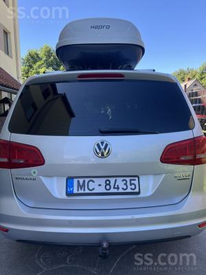 Pelēks Volkswagen Sharan 2011 Tukums, ar dzinēja tilpumu 2.00 L un nobraukumu 380 tūkst. km par 6800 €, foto 8 vietnē AUTOMOTO.COM.LV