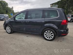 Grey Volkswagen Sharan 2011 in Ogre, with an engine capacity of 2.00 L and mileage of 0 thousand km for 5700 €, photo 8 on AUTOMOTO.COM.LV