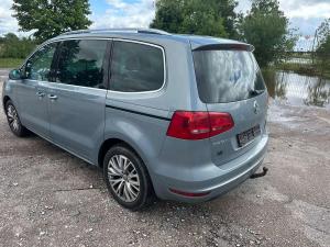 Grey Volkswagen Sharan 2011 in Jurbarkas, with an engine capacity of 1.40 L and mileage of 187 thousand km for 4999 €, photo 7 on AUTOMOTO.COM.LV