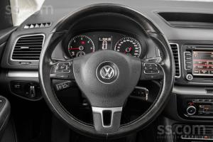 Grey Volkswagen Sharan 2011 in Ogre, with an engine capacity of 2.00 L and mileage of 226 thousand km for 8900 €, photo 16 on AUTOMOTO.COM.LV