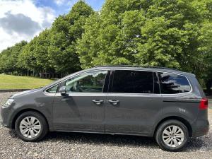 Grey Volkswagen Sharan 2011 in Kaisiadorys, with an engine capacity of 1.97 L and mileage of 284 thousand km for 6150 €, photo 7 on AUTOMOTO.COM.LV